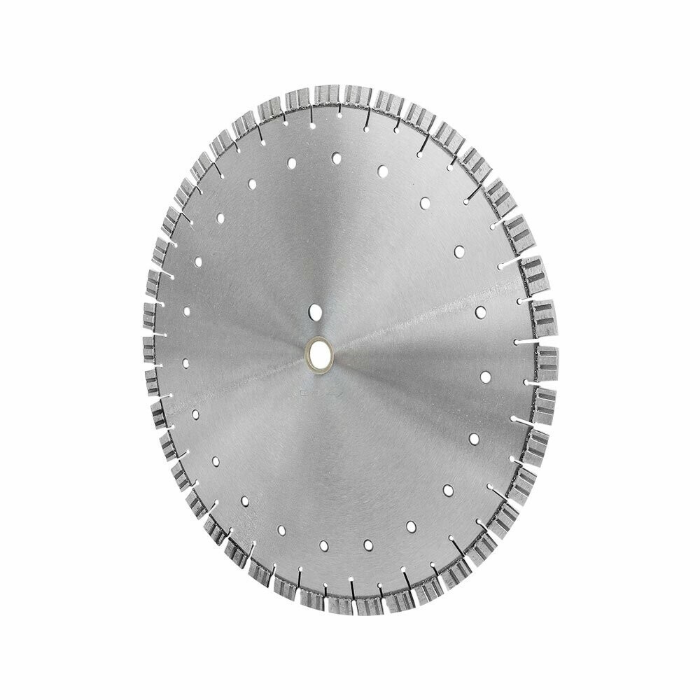 Turbo Segmented Blade 14"x.125"x 1"-20mm Wet/Dry High Speed Saw Walk ...