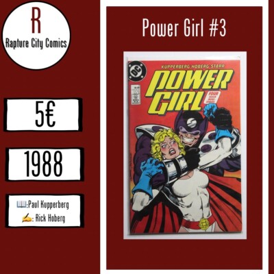 Power Girl #3 "1988 " ( mini série DC Comics) | eBay