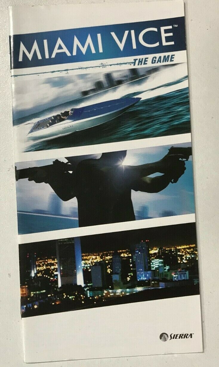 Livret Miami Vice PSP | eBay