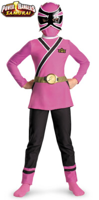 Pink Power Ranger Samurai Mask