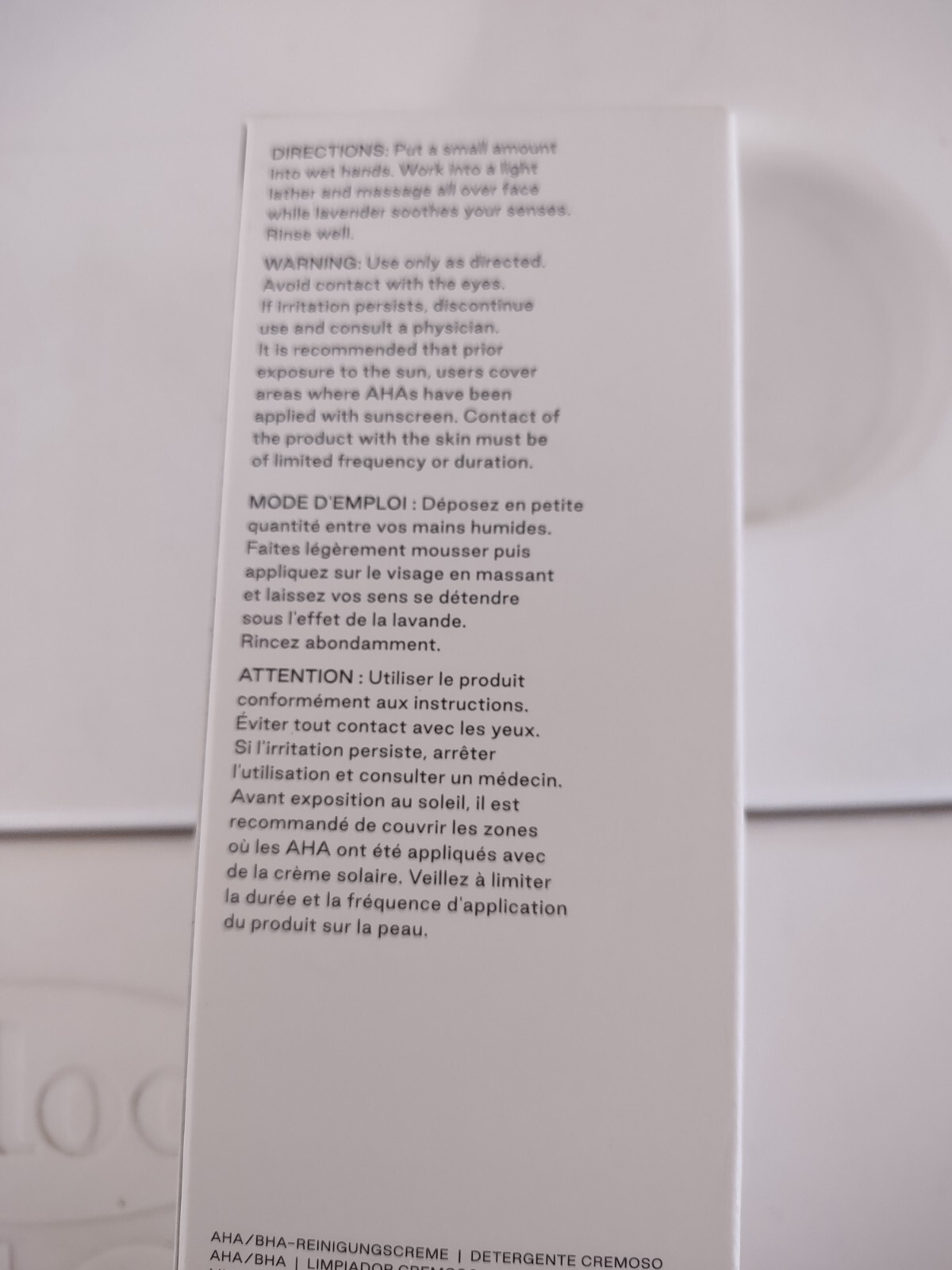 Bad Habit Good New AHA/BHA Creamy Cleanser, Exfoliates & Brightens 5oz ...