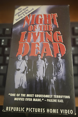 Night of the Living Dead (VHS, 1992) Judith O'Dea-Russell Streiner-Sp ...
