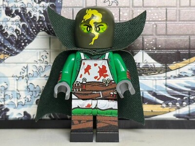 custom 3th party min brick minifigure engineerio dragon king dr shiro ...