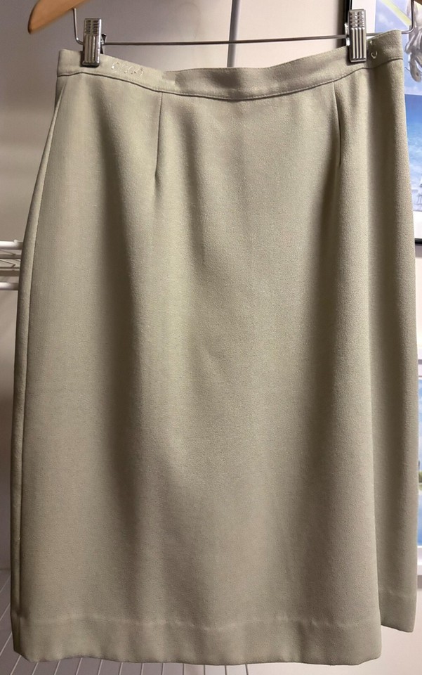 Kasper Petite size 4P Light Gree/Gray 3- suit dress with Jacket vest ...