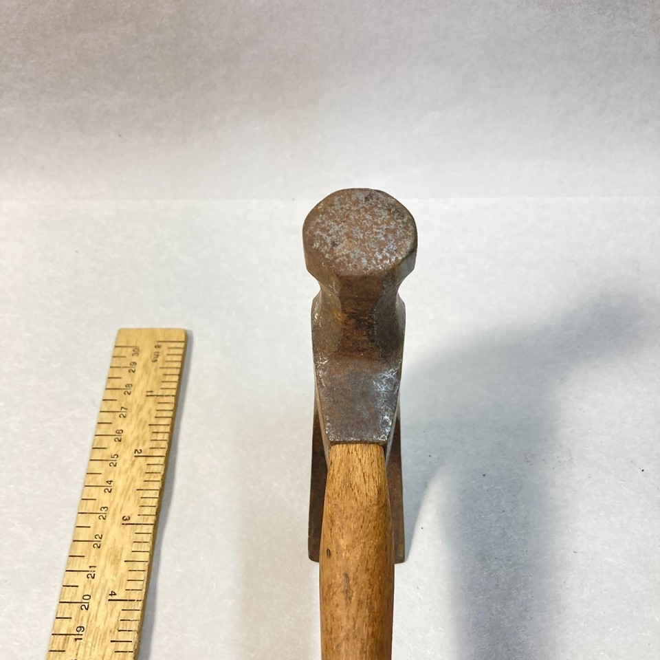 Vintage Capewell Claw Hammer Adze Eye Octagon Face Wood Handle 22 oz ...