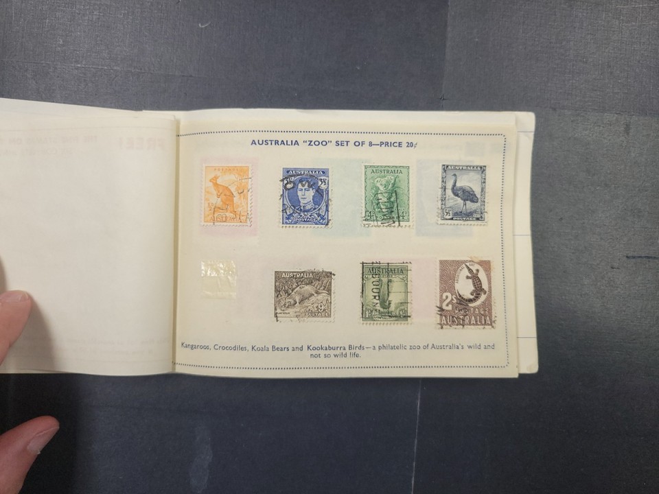 Worldwide Stamps Zenith Approvals book as pictured | eBay