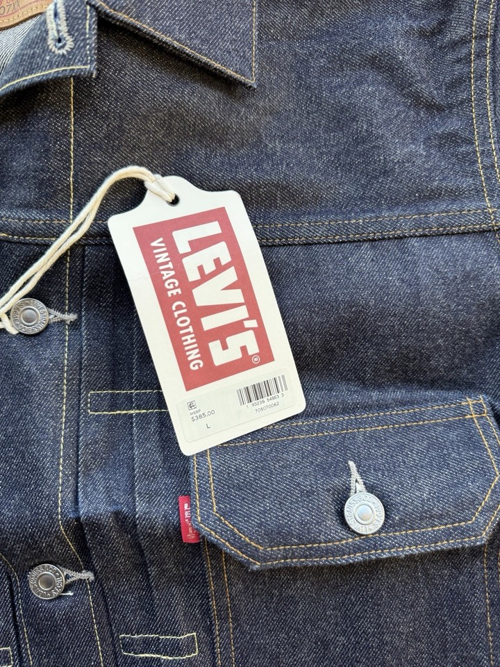 Brand New Levi's LVC Type II Jacket 506XX Men’s Sz 42 Made In Japan L ...