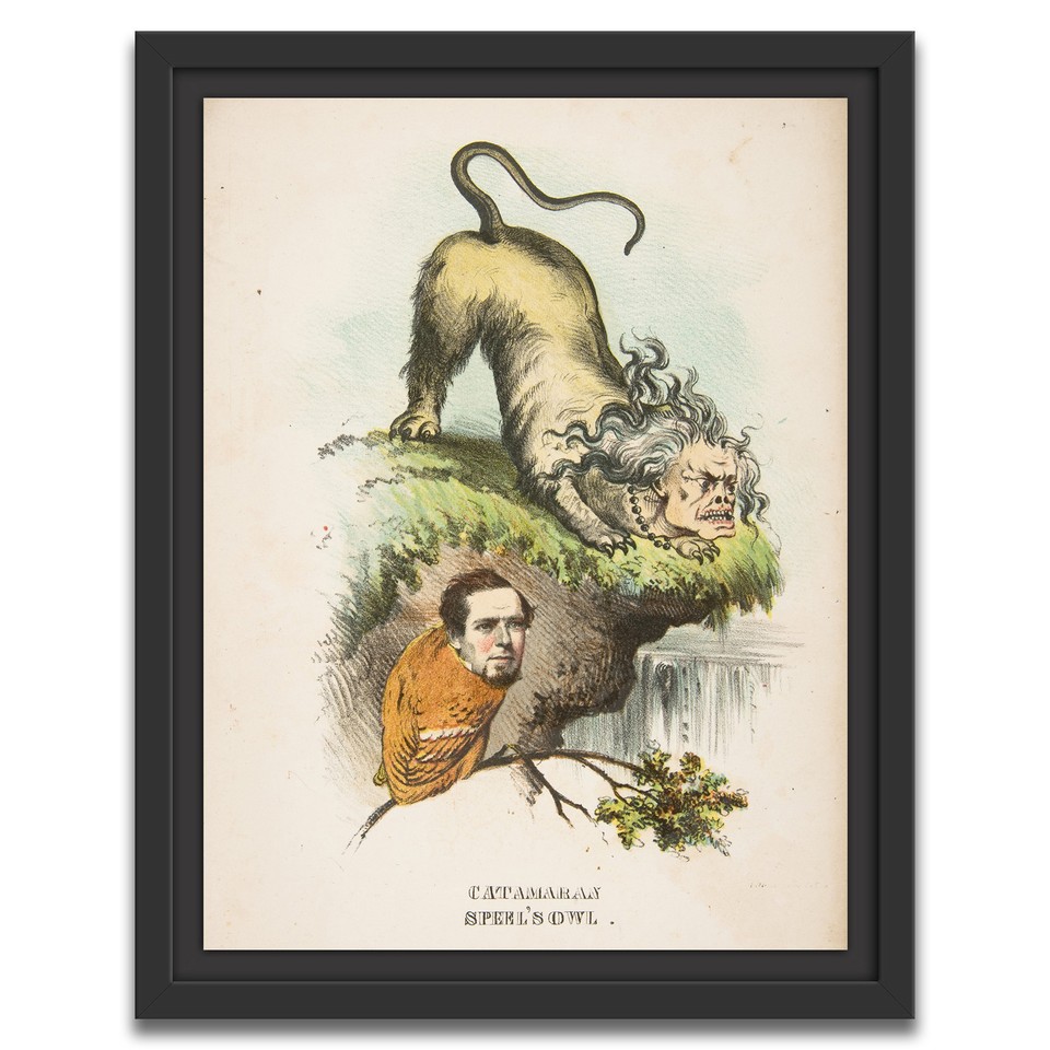 Kunstdruck Henry Louis Stephens - Katamaran und Speel's Owl (Charlotte ...