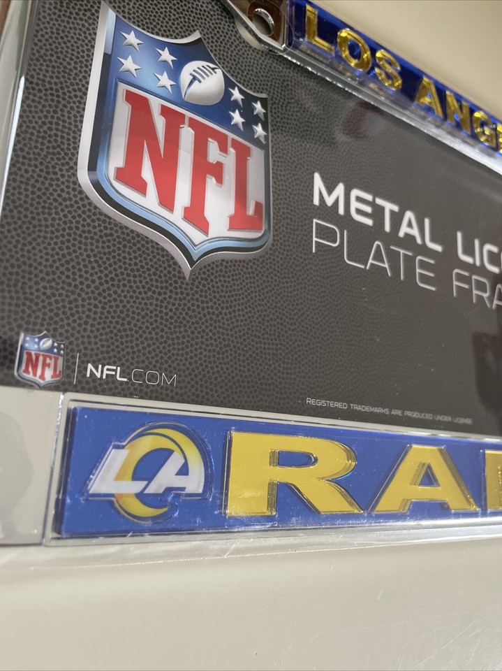 Los Angeles Rams 🔥🔥license plate frame 🔥🔥NFL champions 🏈 TOP QUALITY ...