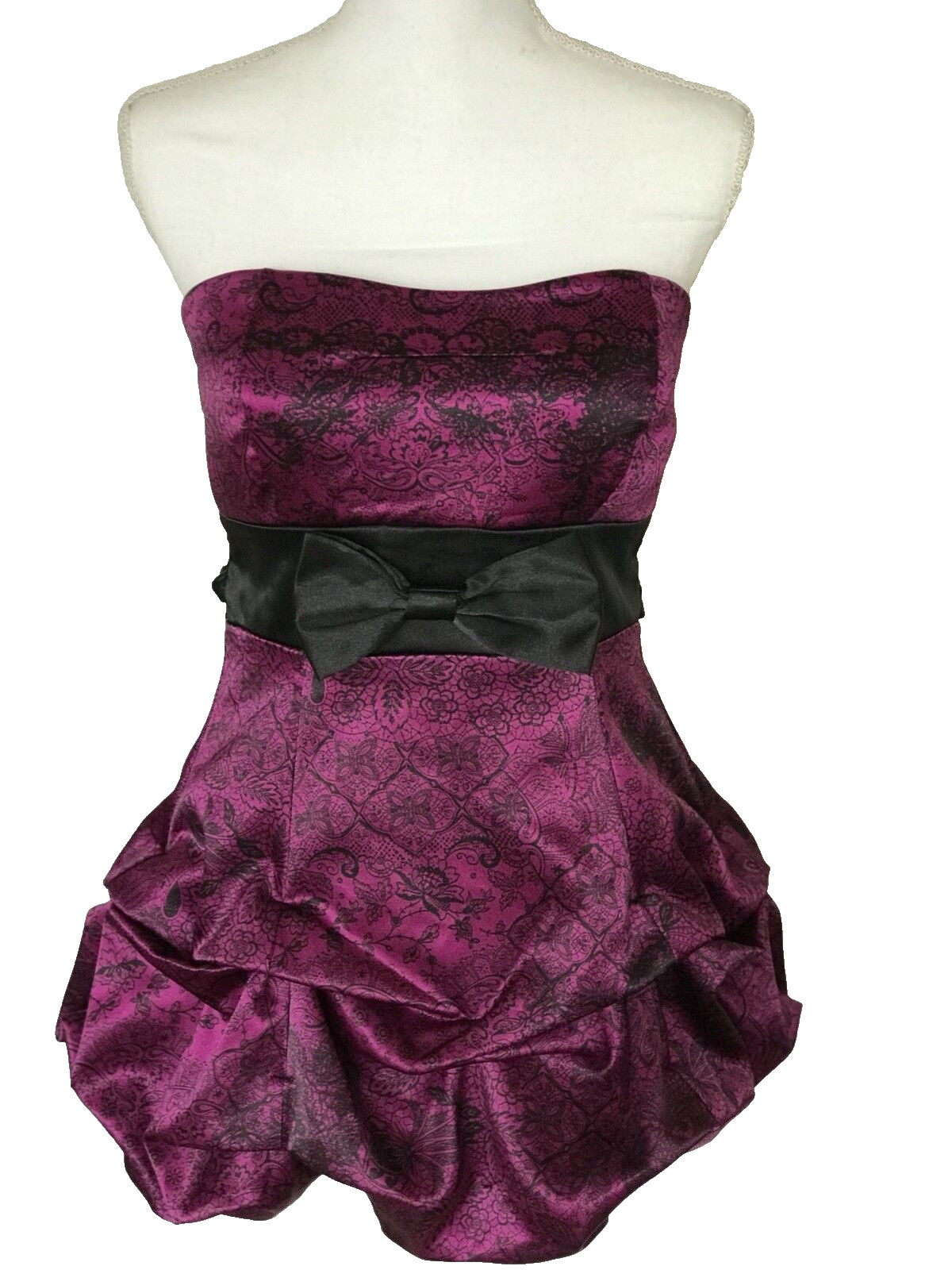 Ruby Rox Formal Chandelier Short Prom Party Dress Pur… - Gem