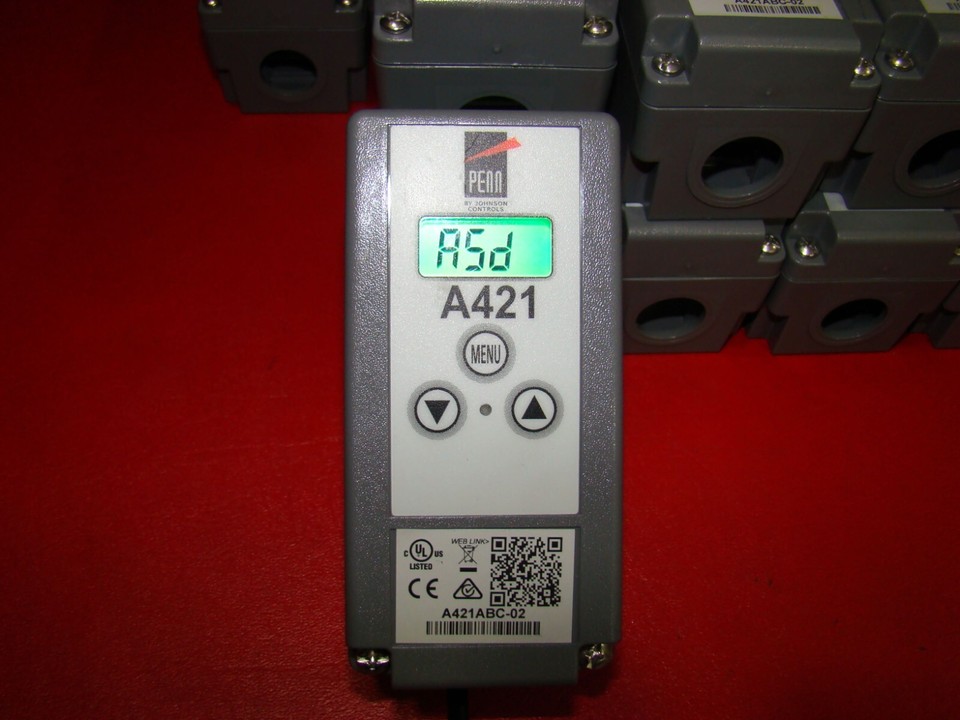 PENN A421 Johnson Controls A421ABC-02 Temperature Control Thermostat ...