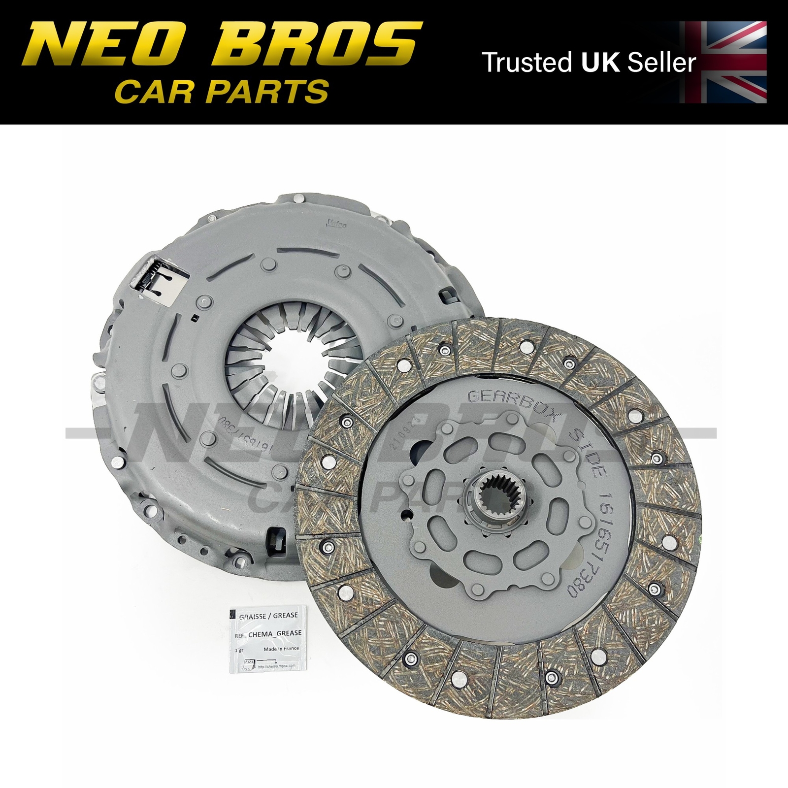 OE Clutch Kit Citroen Citroen C4 Spacetourer DW10F 2.0 BlueHDi ...