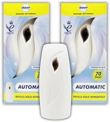 2 x Airpure Air Freshener Automatic Spray Machine Home Fragrance | eBay UK
