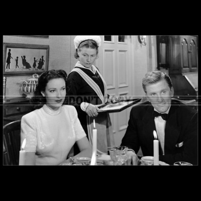 Photo F.009778 LINDA DARNELL THELMA RITTER KIRK DOUGLAS A LETTER TO ...