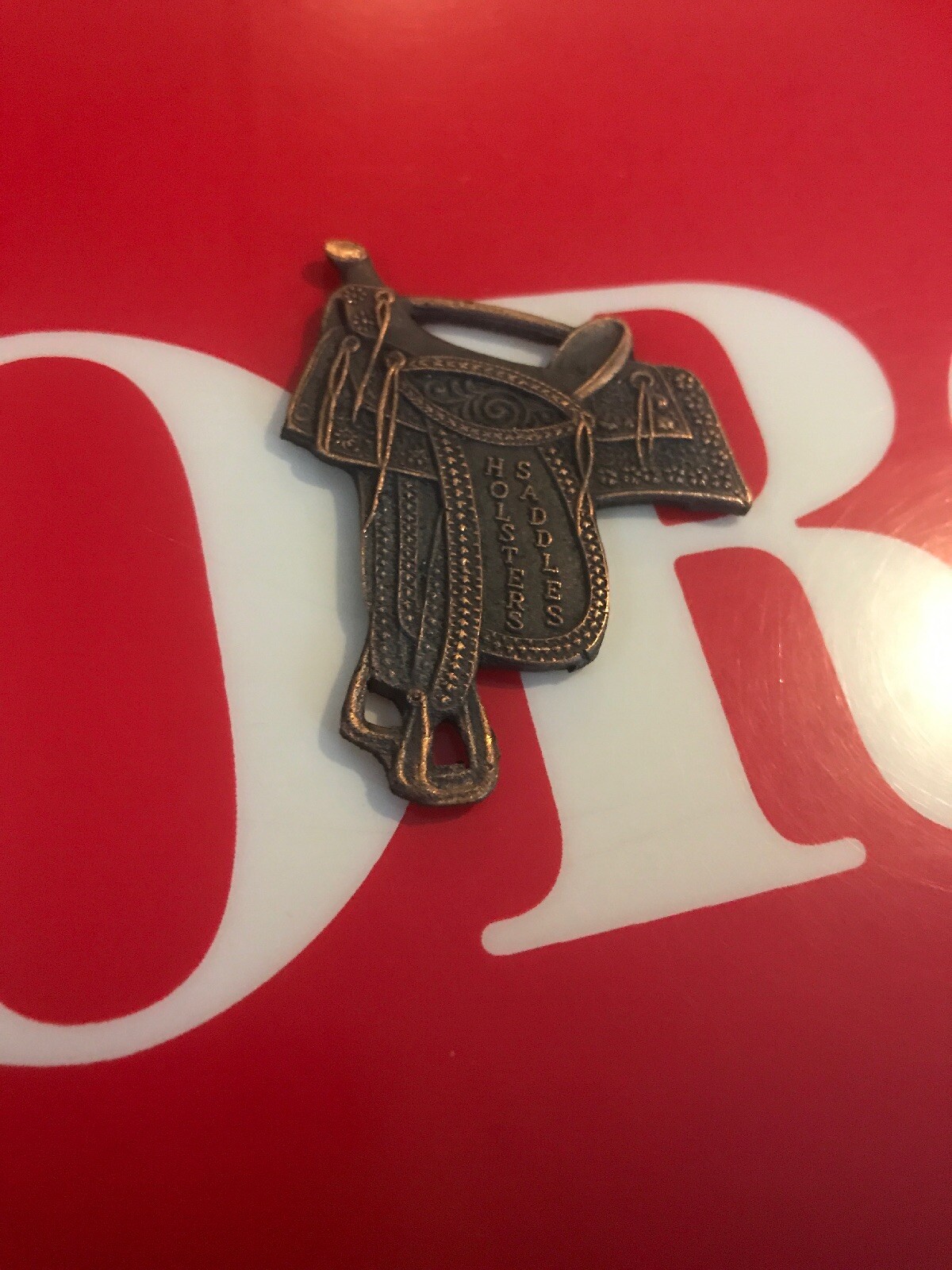 Saddle Pocket Watch FOB Cover Western Cowboy Ranch El Paso Texas ...