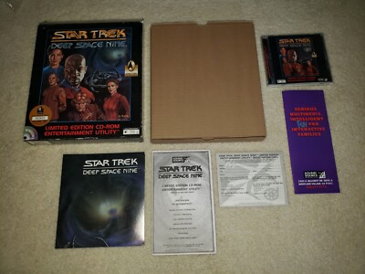 Star Trek Deep Space Nine Limited Edition #002433 CD-ROM Entertainment ...