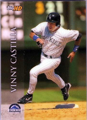 2000 Topps HD #9 Vinny Castilla Colorado Rockies | eBay