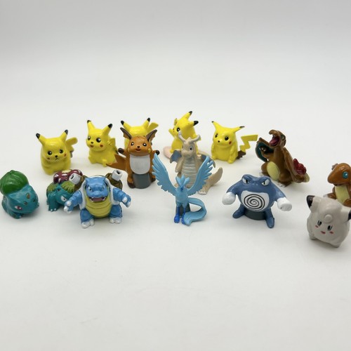 Lot of 15 BP Banpresto Pokemon 1" Mini Figures - 1999 Vintage - Surfing ...