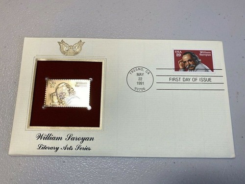 1991 William Saroyan Literary Art Series replica Gold Golden Cover ...