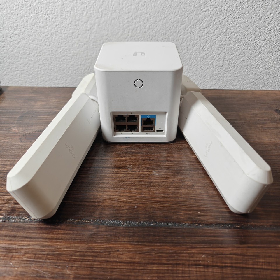 Ubiquiti AmpliFi HD Mesh WiFi System Router+2 Mesh Points | eBay