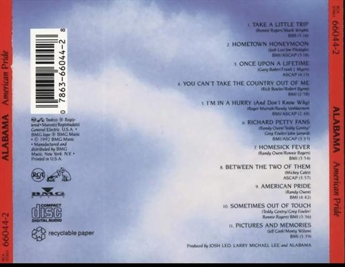Alabama - American Pride (CD, Album) (Very Good Plus (VG+ ...