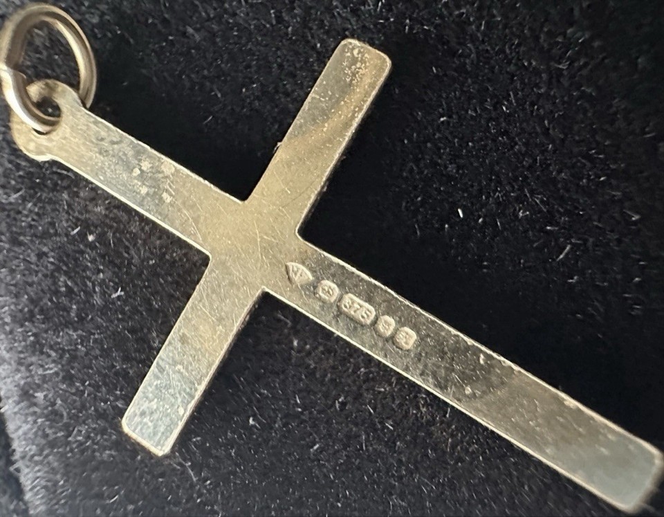 9ct Yellow Gold Cross | eBay UK