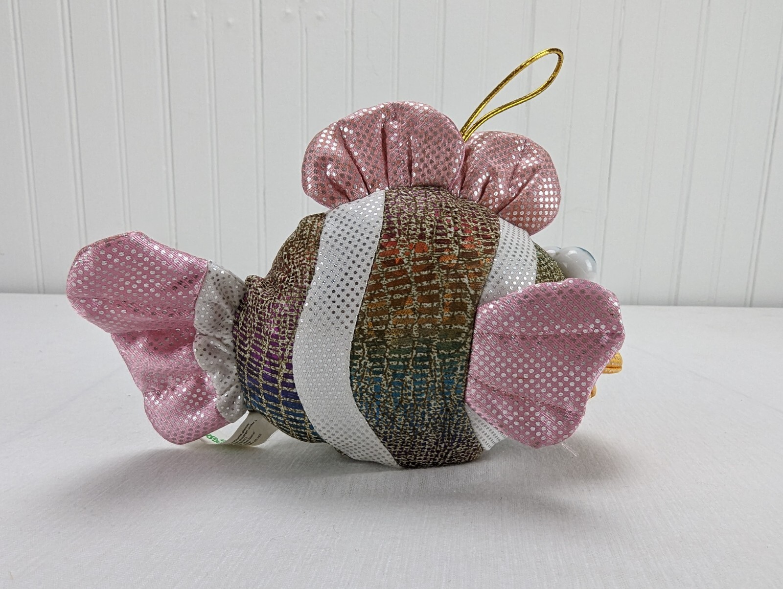 Rare Rainforest Cafe Sparkle Fish Plush Stuffed Animal Big Eyes Lips ...