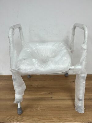 Nrs Healthcare Height Adjustable Shower Stool With Handles F20524 | eBay UK