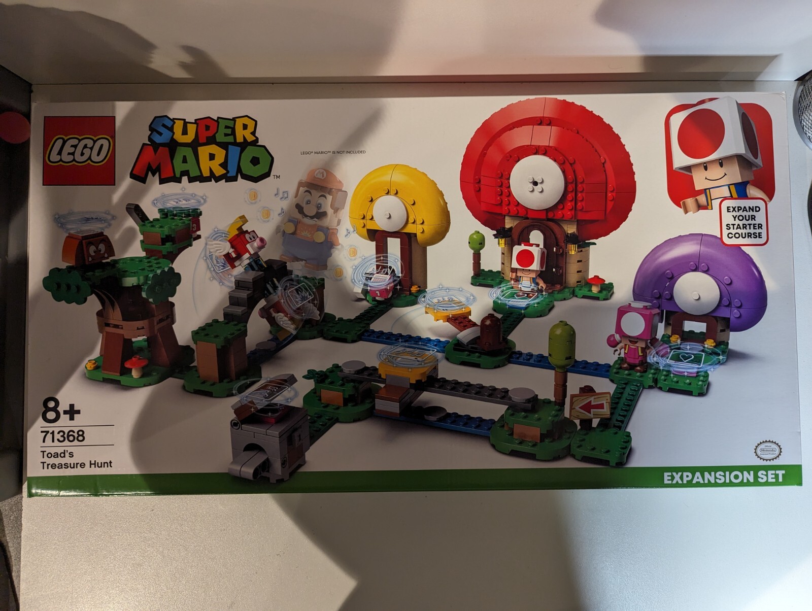 LEGO Super Mario Toad's Treasure Hunt Expansion Set (71368 ...