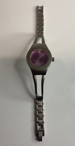 Vintage Mambo Water Sports Purple Face Silver Watch 1990s 2000s Y2K ...