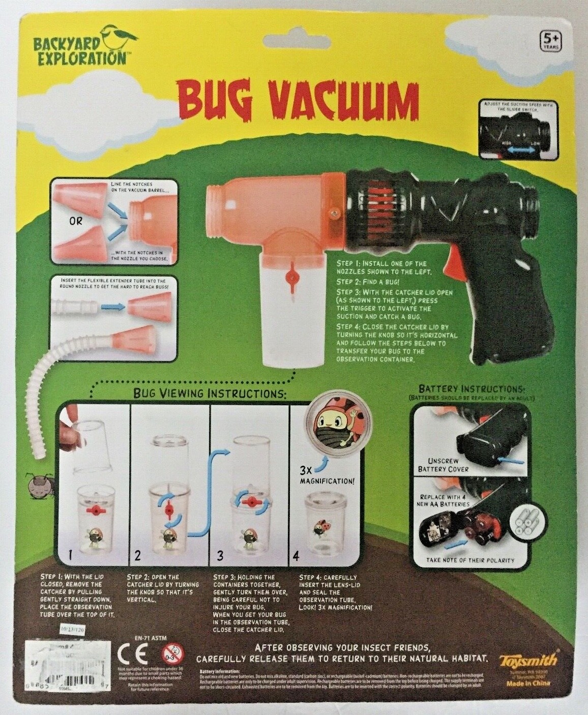 Toysmith Ts4023 Toy Bug Vacuum Set for sale online | eBay