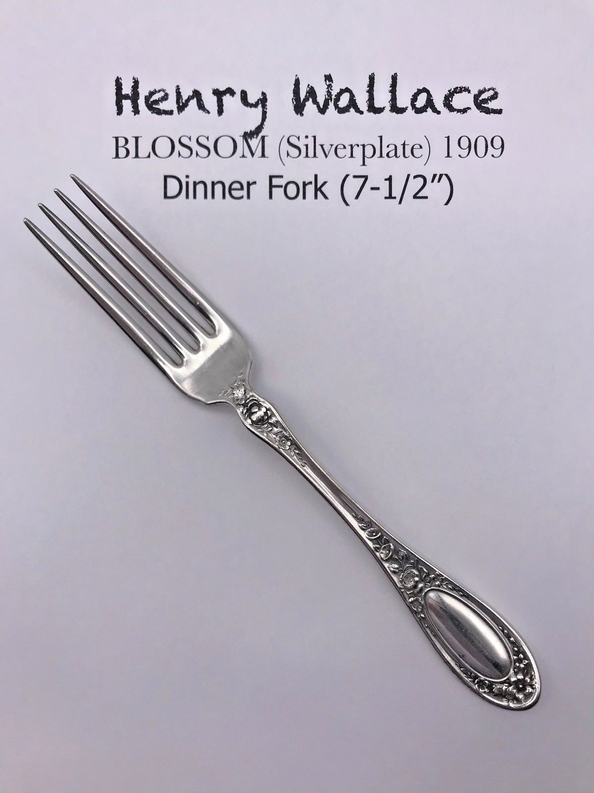 Blossom 1835 R Wallace Silverware 1909 Flatware Silver Plate CHOICE ...
