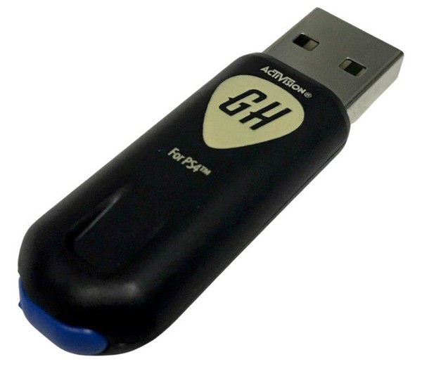 Activision Guitar Hero Wireless Receiver Dongle - Black (87421805) for ...