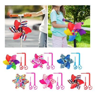 Bicycle Windmill Spins Automatically Scooter Toy Fun Riding Easy to ...