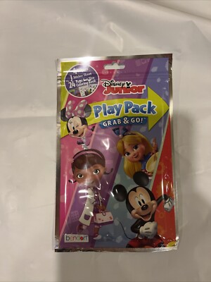LOT OF 8 Disney Junior Mickey Play Pack Grab N Go Surprise Character ...