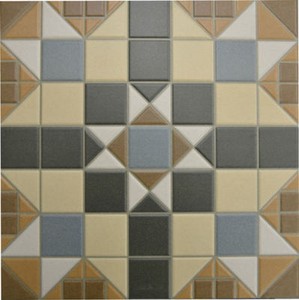 Victorian Dorset Marron 31.6cm x 31.6cm Floor Tile Barnet | eBay