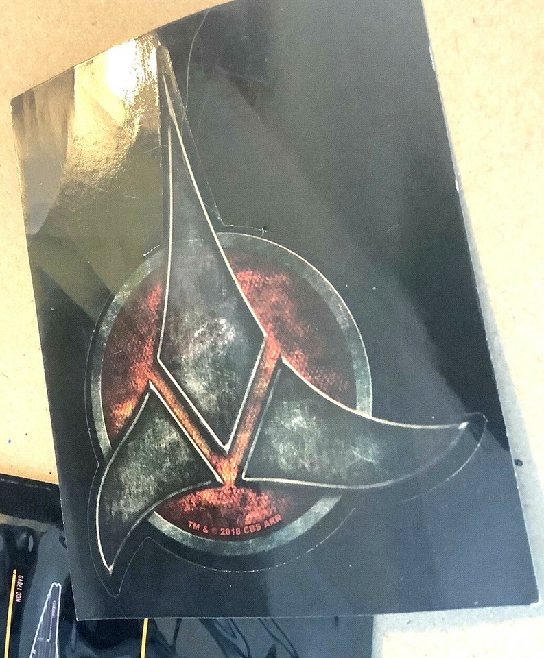 Loot Exclusive Star Trek Enterprise-D Dedication Plaque Decal PLUS ...