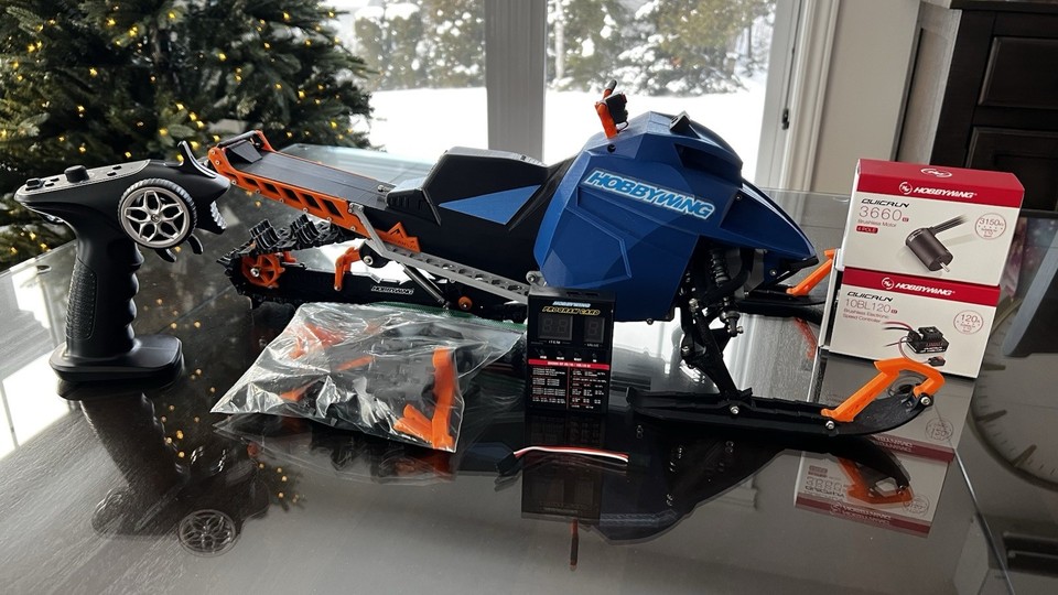 Radio control RC brushless snowmobile ski-doo 1/6 RTR | eBay