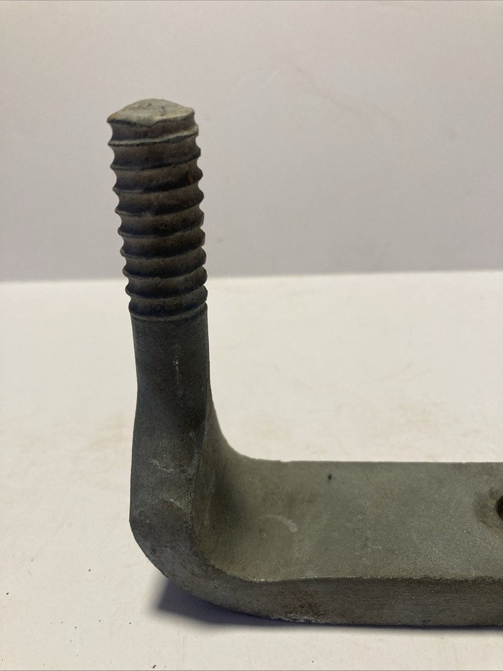 Vintage Metal Double Insulator Pin Peg Bracket Glass Insulators C | eBay