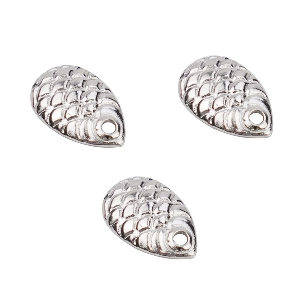 Pratical Spinner Rings Blades 50 Pcs/set 50pcs/Pack Accessories Silver ...