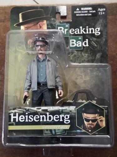 Collectible Rare Breaking Bad Heisenberg Walter White Figure New W Blue ...