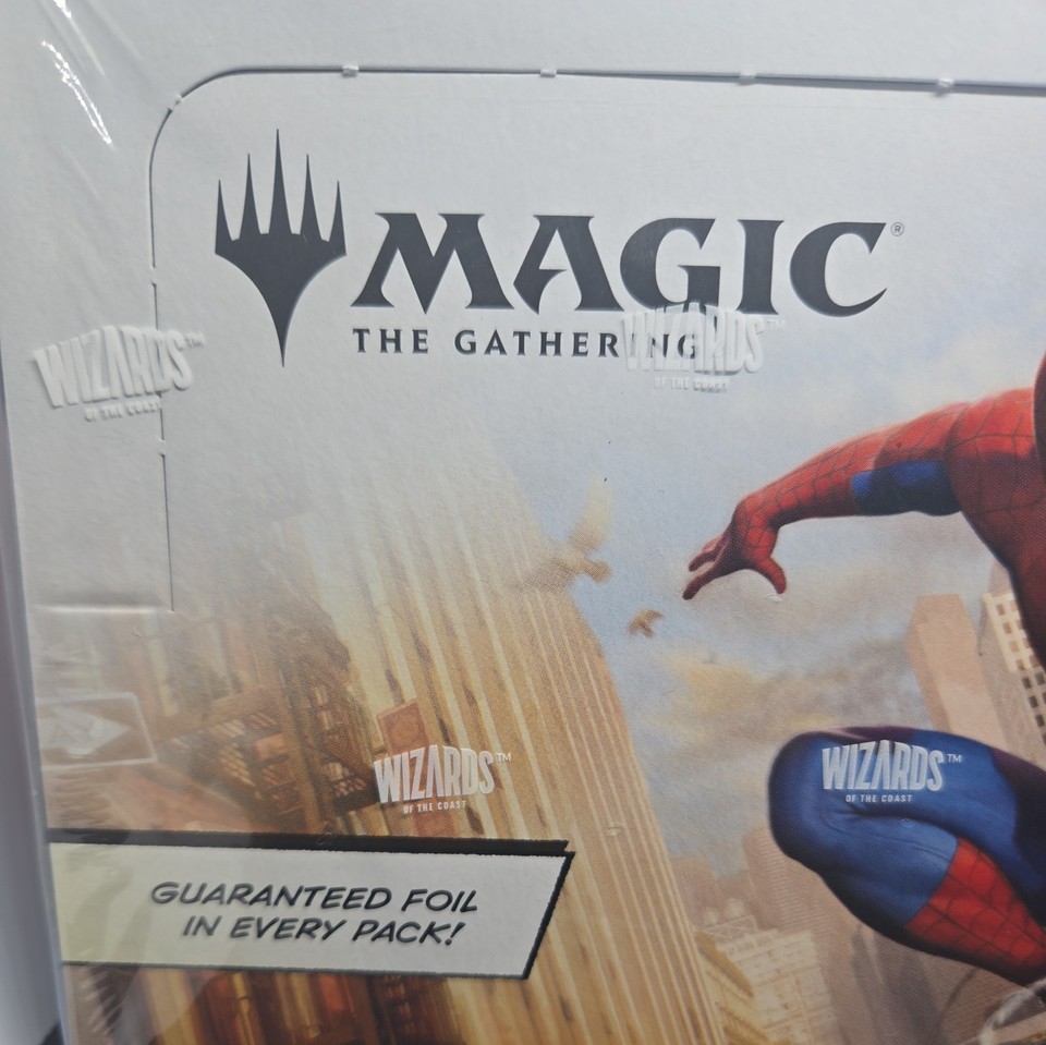 Magic The Gathering Spiderman Sealed Booster Box MTG Secret Lair x ...
