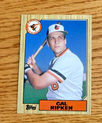 CAL RIPKEN JR. 1987 Topps #784 | eBay