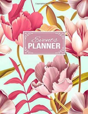Events Planner: Planning Tracker Notebook Organizer - Paperback - GOOD ...