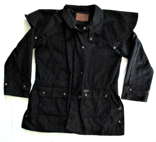 Bush Ranger Jacket Men's M-L Duster Outback Trading Company Oilskin ...