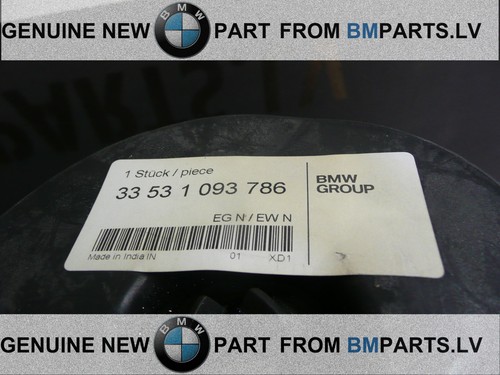 2x NEW GENUINE BMW 5 SERIES E39 X5 E53 SPRING PAD UPPER REAR ...