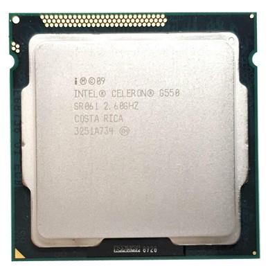 CPU Intel Celeron Dual Core G550 2x 2,6 GHz 1155 Sockel Prozessor 2.Gen Tray | eBay