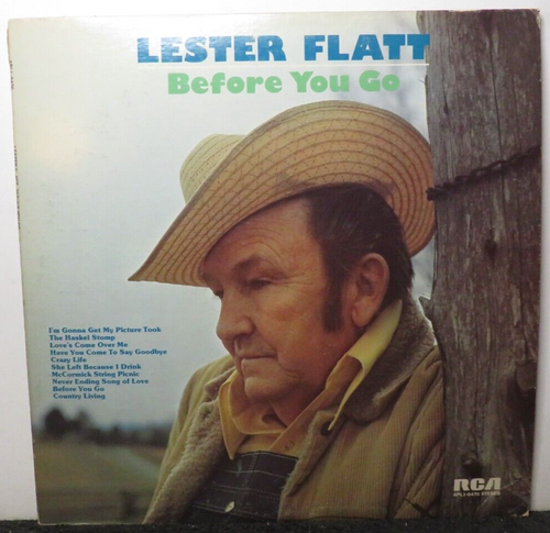 LESTER FLATT BEFORE YOU GO (VG+) APL1-0470 LP VINYL RECORD | eBay