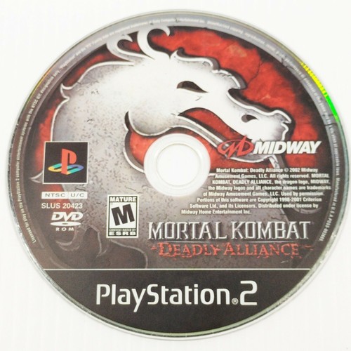 Mortal Kombat Deadly Alliance PS2 Playstation 2 Buffed Disc Only | eBay