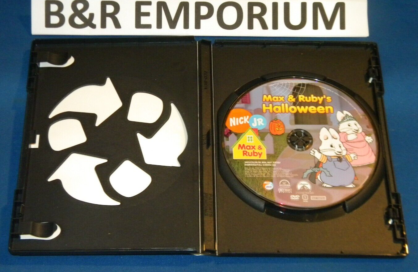 Nick Jr./Nickelodeon 2-DVD Lot - Max & Ruby's Halloween + Happy ...